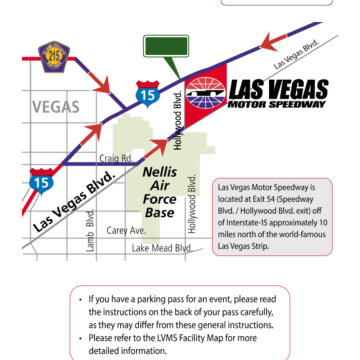 Maps | Fans | Las Vegas Motor Speedway